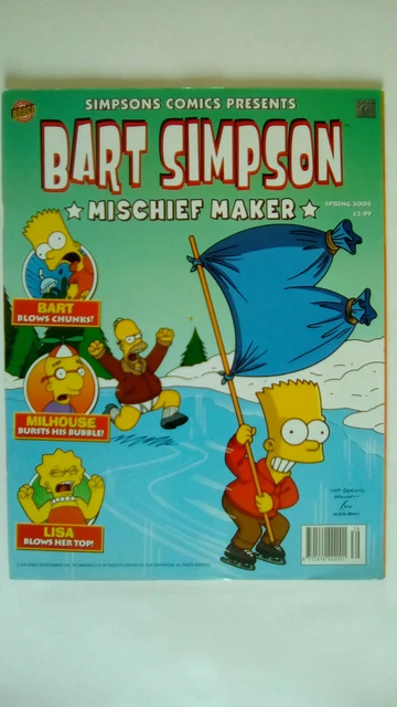 SIMPSON COMICS PRESENTS Bart Simpson Mischief Maker Spring 2005 £3.99 ...