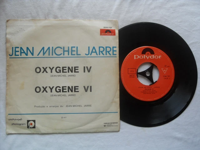JEAN MICHEL JARRE OXYGENE (Part 4) POLYDOR RECORDS (PORTUGAL) 7" SINGLE ...