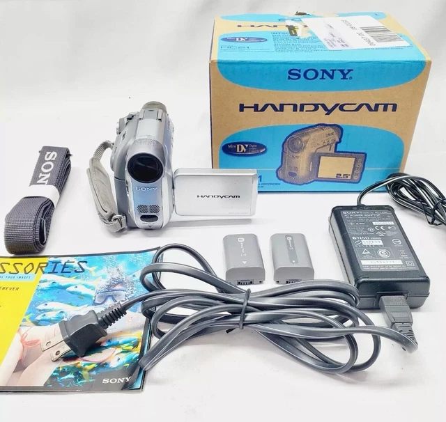 CÁMARA MINI DV Sony Handyman Dcr-Hc21 Super Como Nueva EUR 230,10 - PicClick ES