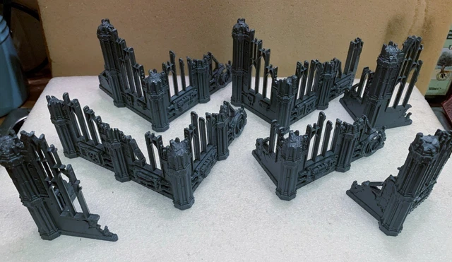 WARHAMMER 40K SECTOR Imperialis Ruins - Terrain/ Scenery x7 £3.40 ...