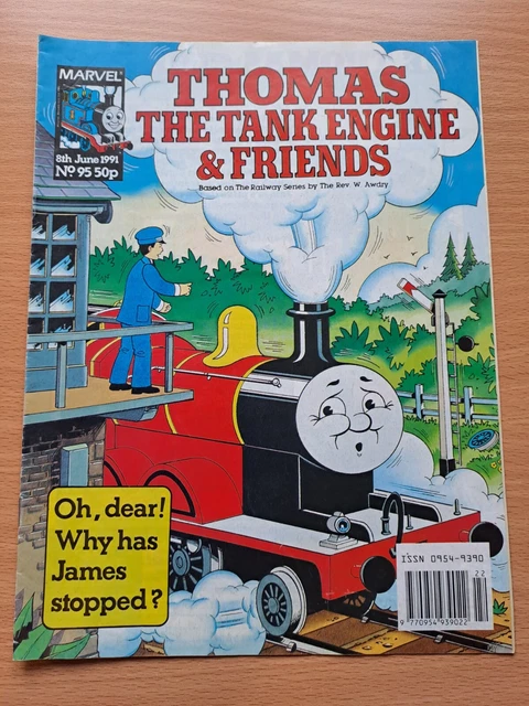 THOMAS THE TANK Engine And Friends Marvel Magazine Comic Issue No. 92 ...