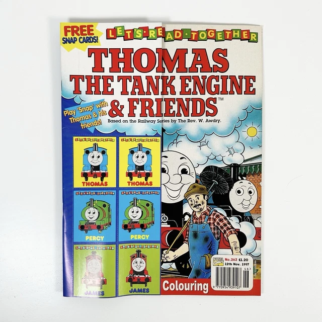 VINTAGE THOMAS THE Tank Engine & Friends Magazine No 263 Comic 1997 ...