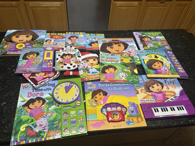 15 LOT DORA The Explorer Kids Picture Books Sound Books & Board Books £ ...