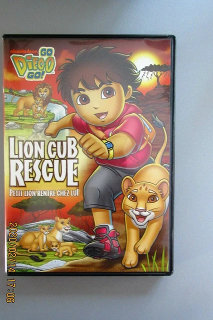 GO DIEGO GO : Lion Cub Rescue (DVD, 2011, Canadian) + French Version ...