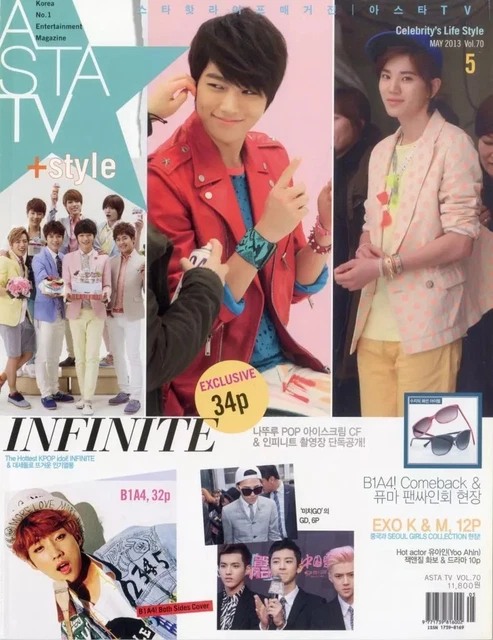 KOREAN WAVE MAGAZINE ASTA TV numéro de mai 2013 vol.70 EUR 35,91 ...