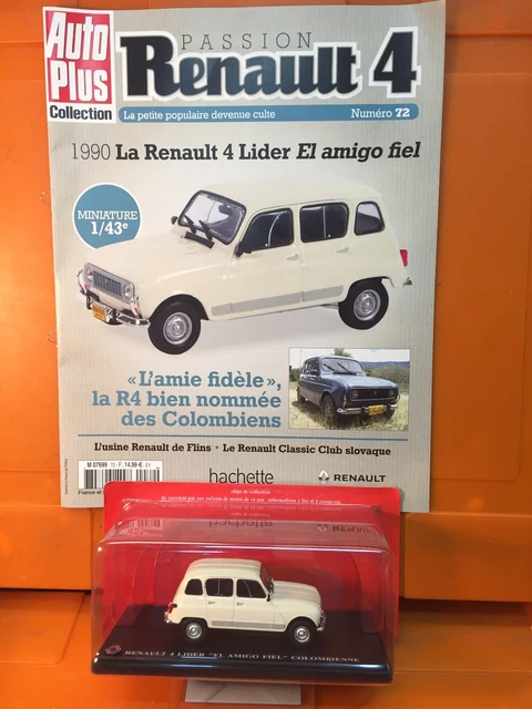 RENAULT 4L LA Renault 4 N°72 1990 Renault 4 Lider Ei Amgo Fiel Neuf EUR ...