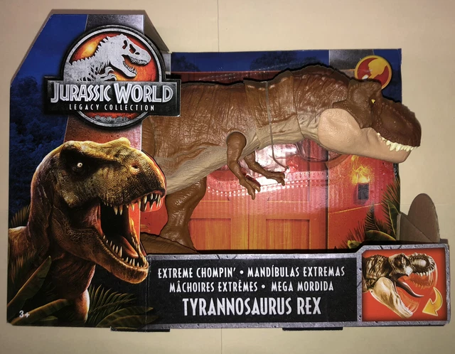 TYRANNOSAURUS REX T-REX Jurassic Park Legacy World movie toy Dino ...