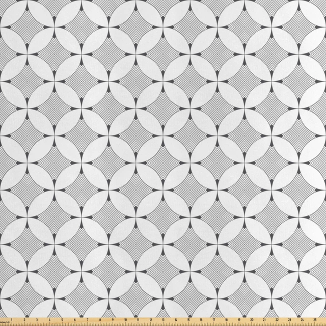 geometrisch-satin-stoff-als-meterware-schraffierte-motive-und-runden