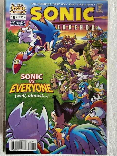 ARCHIE COMICS SONIC The HEDGEHOG # 187 n/m EUR 22,88 - PicClick FR