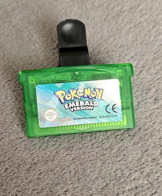 POKÉMON EMERALD VERSION Genuine Nintendo Gameboy Advance UK PAL New ...