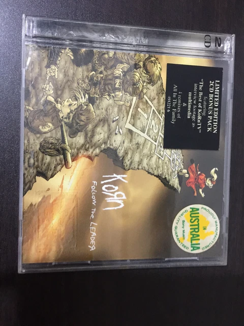 KORN FOLLOW THE leader 2 disc cd album australian hype sticker £27.49 ...