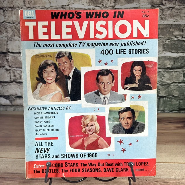 WHO'S WHO IN TELEVISION Magazine No. 14 1964-1965 £31.60 - PicClick UK