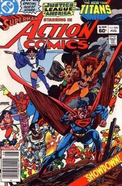 ACTION COMICS (VOL 1) # 546 FN- (Fine Moins) DC Comics AMERICAN EUR 12 ...