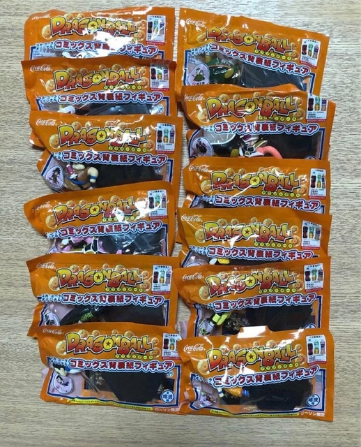 DRAGON BALL COCA Cola Original Comics Spine Figure Set 12 Figures ...