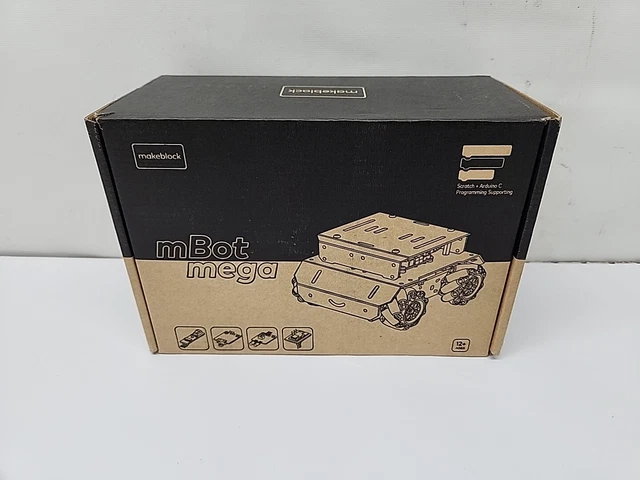 MAKEBLOCK MBOT MEGA Robot Kit with Mecanum Wheels Programmable Robotics ...