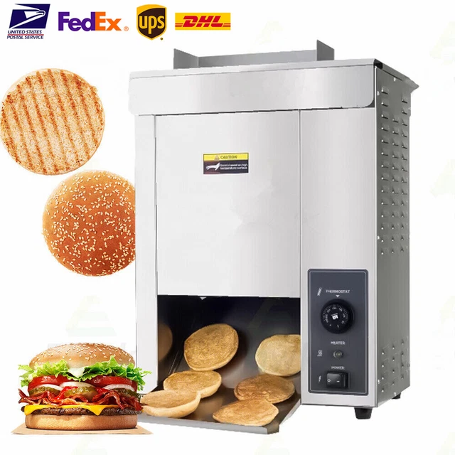 AUTOMATIC HAMBURGER TOASTING Machine Automatic Burger Heater Bread ...