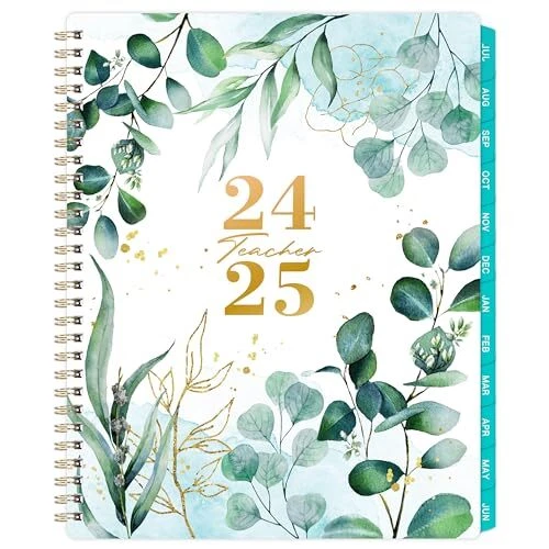 2024-2025 - JUL 2024 - JUN 2025 Teacher Lesson Planner 2024 Teacher ...