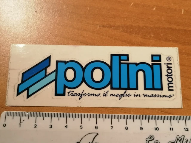 ADESIVO STICKERS AUTOCOLLANTS self-adhesives adhesivos POLINI MOTORI ...