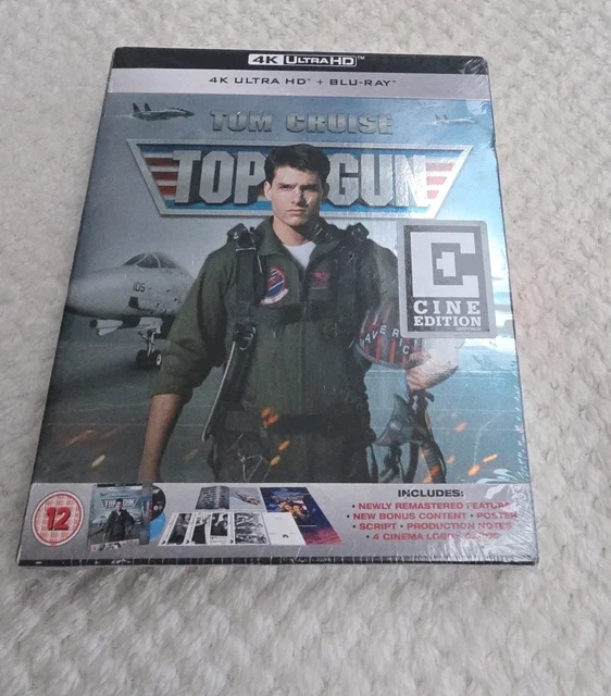 TOP GUN LIMITED-EDITION, 4K Ultra HD Blu-ray (UK Exclusive) - Cine ...