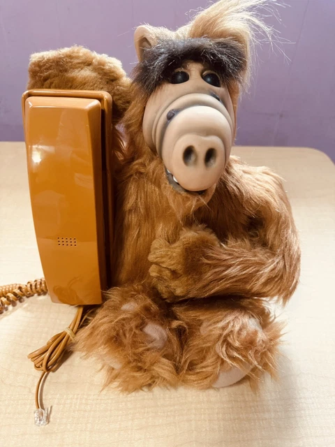 THE ALF PHONE Vintage 1988 The Alf Sitcom - Plush - Model 618S £105.20 ...