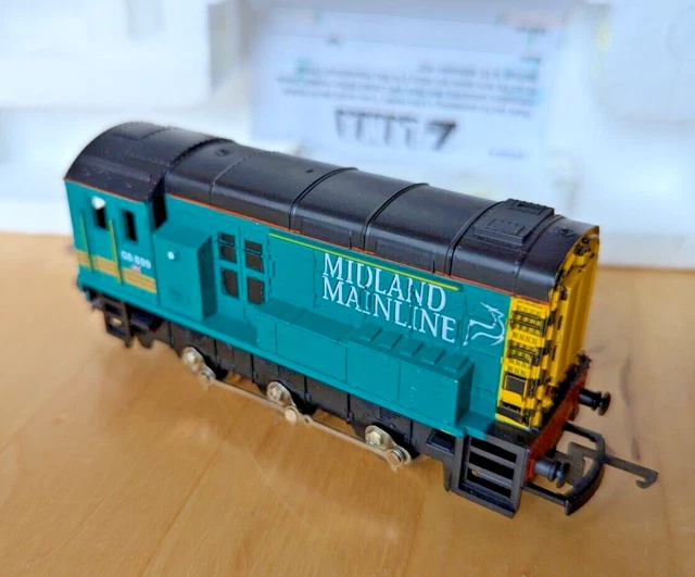 OO GAUGE LIMA Class 08, Midland Mainline livery L204677-PO04, boxed £21 ...