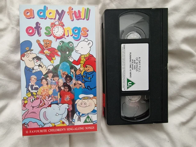 A DAY FULL of Songs 1993 VHS. (32 songs). Used. Very good playback. £3. ...