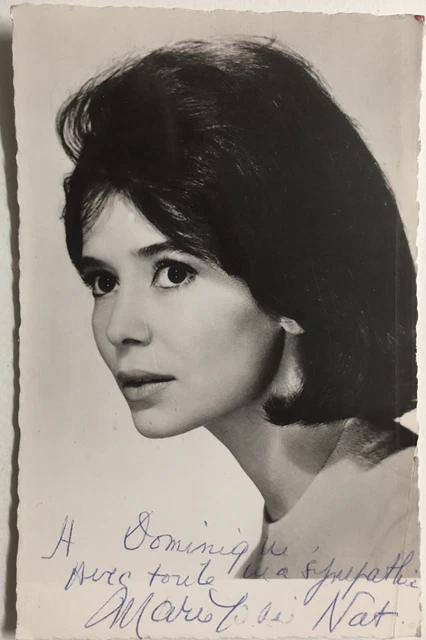 CARTE PHOTO AUTOGRAPHE De Marie José Nat Circa 1960 EUR 10,00 - PicClick FR
