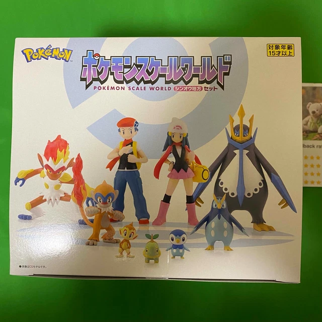COMPLETED SET BANDAI Pokemon Scale World Sinnoh Region 2 1/20 scale Figure £58.07 - PicClick UK
