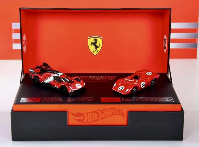 MATTEL CREATIONS / Collectors Hot Wheels x Ferrari Heritage Set #JDK37 ...