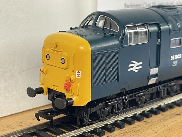 BACHMANN OO GAUGE Silverfox Detailed Class 55 Deltic Br Blue 55002 EUR ...