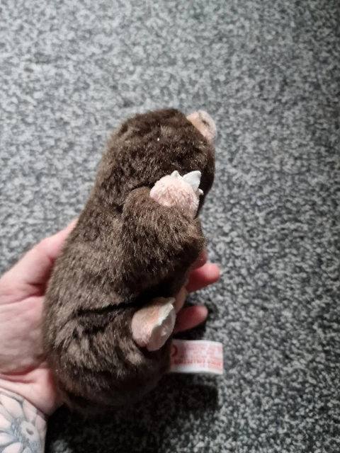 MOLE SOFT TOY Plush Leosco Vintage Dowman Imports Rare 7 Inches Long £24.00 - PicClick UK