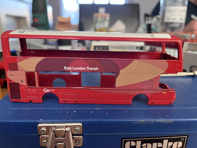 LONDON VOLVO B9TL Bus Model SHELL ONLY £20.00 - PicClick UK