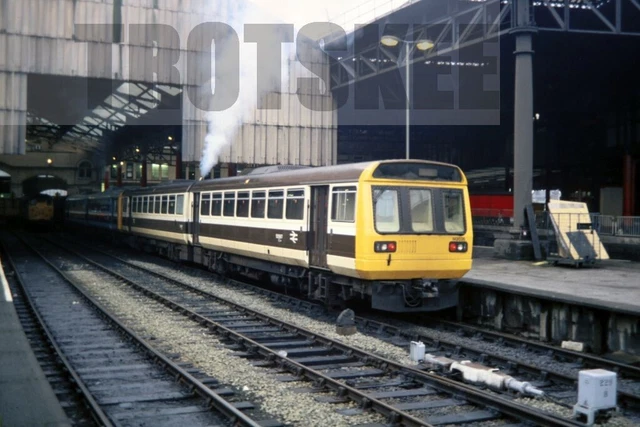 35MM SLIDE BR British Rail Diesel DMU Class 142 142026 Manchester ...