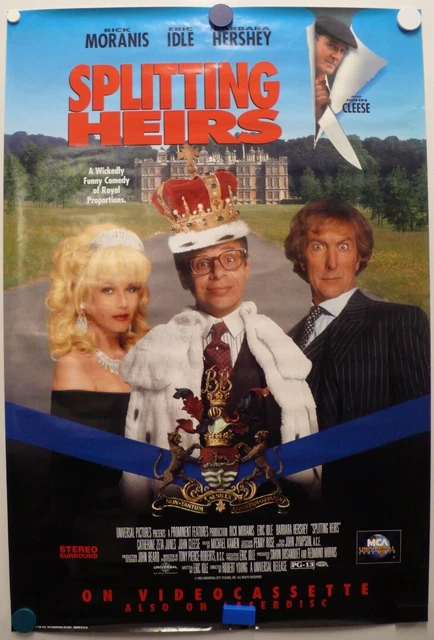 SPLITTING HEIRS 1993 Rick Moranis, Eric Idle, Barbara Hershey,John ...