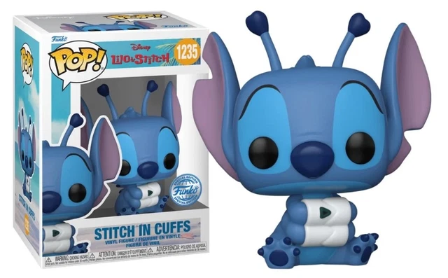 FUNKO POP DISNEY Lilo & Stitch N°1235 Stitch In Cuffs Special Edition ...