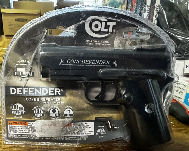 UMAREX COLT DEFENDER Semi-Auto Metal Frame .177 Caliber BB Air Pistol ...