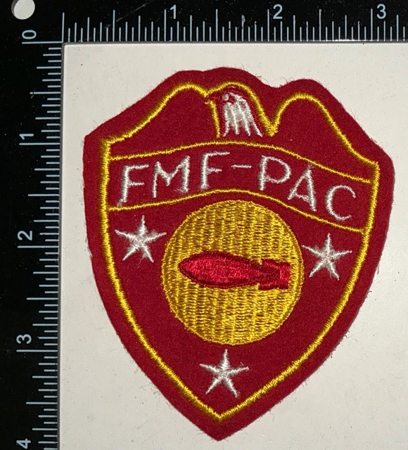 WWII USMC MARINE Corps FMF-PAC Fleet Force Pacific Bomb Disposal ...