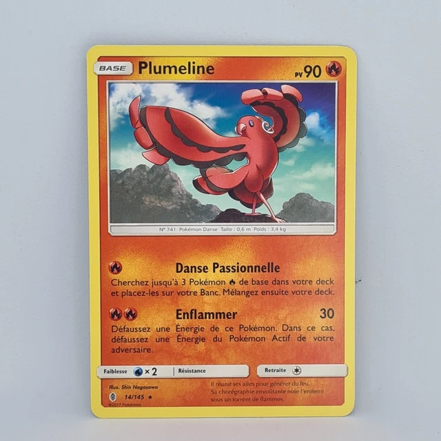 PLUMELINE -SL2:GARDIENS ASCENDANTS-14/145-CARTE Pokemon Française RARE ...