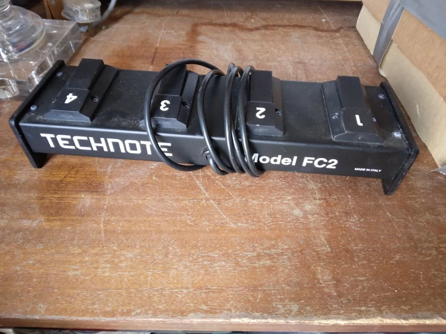 TECHNOTE MODEL FC2 Multi Footswitch Controller For Keyboard £25.00 ...