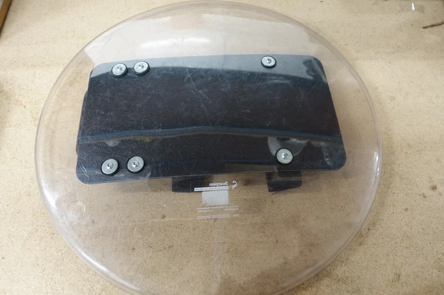 PUBLIC ORDER ROUND Riot Shield Airsoft Cosplay Art Student Graffiti Ex ...