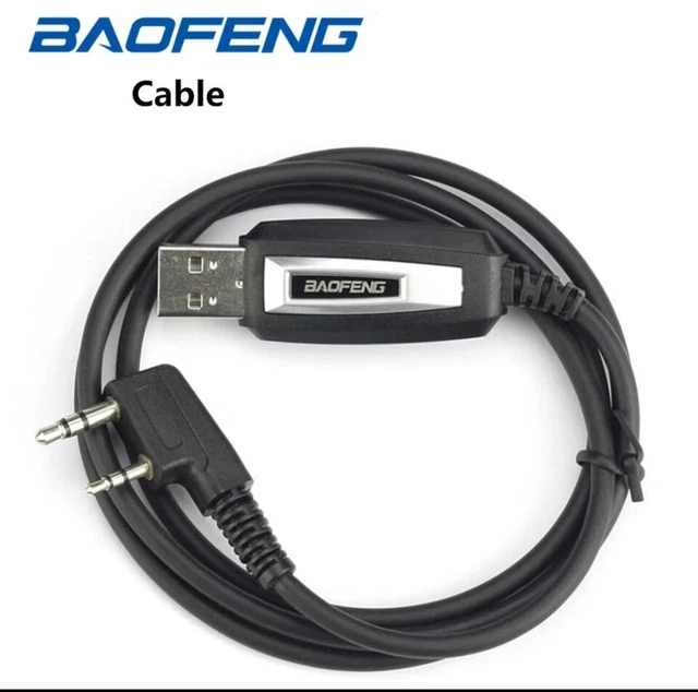 QUANSHENG UV-K5 UV-K5(8) UV-K6 UV-5R Plus RA-79 USB Cable Fast UK ...