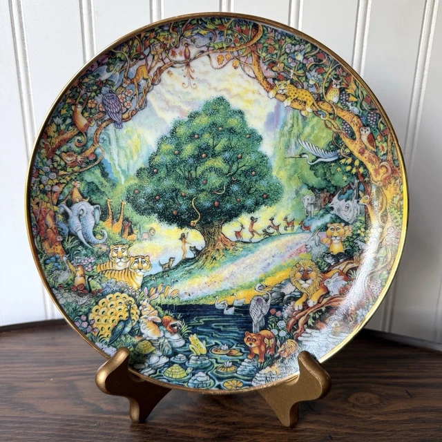 VINTAGE FRANKLIN MINT “Paradise” Collector Plate By Bill Bell £10.63 ...