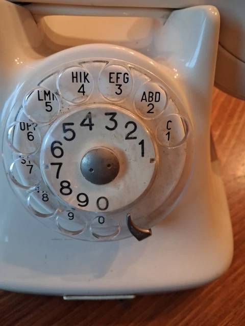 BAKELITE DIAL TELEPHONE Ivory Danish Kirk F.3 Orig. Stand £48.92 ...