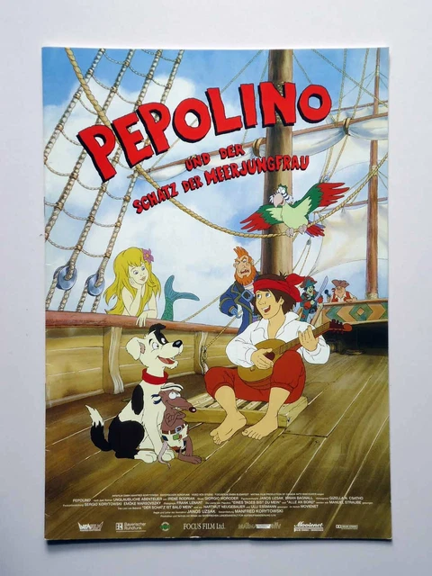PEPOLINO UND DER Schatz der Meerjungfrau - Janos Uzsak - Presseheft EUR ...
