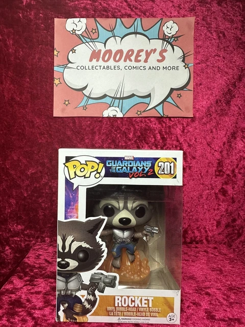 FUNKO POP! MARVEL: Guardians of the Galaxy Vol. 2 - Rocket #201 $40.00 - PicClick AU