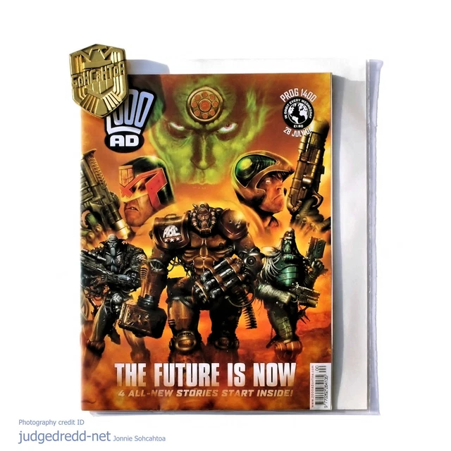 2000AD PROG 1400 Judge Dredd UK Comic Book. Very Good to Excellent (lot ...