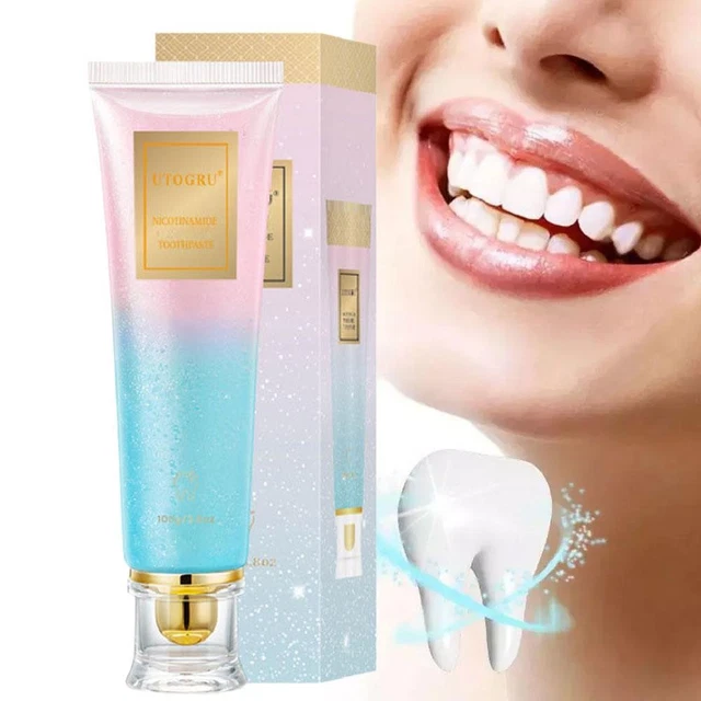 NIACINAMIDE WHITENING TOOTHPASTE Nicotinamide Dazzle UK White ...