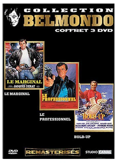 DVD BELMONDO - Coffret - Le marginal + Le professionnel + Hold - Up EUR ...