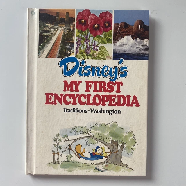 DISNEY MY FIRST Encyclopedia (1988) Book Novel - Vol 22 Traditions ...