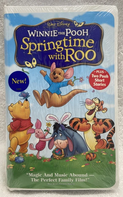DISNEY WINNIE THE Pooh: Springtime With Roo VHS 2004 Clamshell $8.99 ...